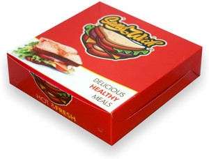 SHAFI Sandwich Carton Cardboard Sandwich Packing, King size Sandwich ...