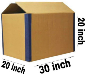 YNK Corrugated Cardboard 30 X 20 X 20 Inch- 5ply - Heavy Duty with ...