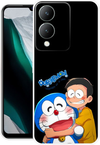 GRAFIQE Back Cover for Vivo Y28 5G DORAEMON, NOBITA, CARTOON, FUNNY ...