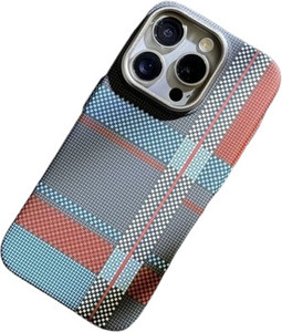 MILLION CASES Back Cover for iPhone 14 Ultimate Luminous Magnetic Fiber ...