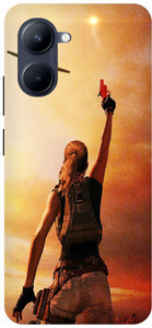 Bluvver Back Cover for Realme C33, RMX4231 Pubg,Game,Girl,Gun - Bluvver ...