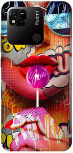 JUGGA Back Cover for REDMI 10A, 220233L2I, POP, ART, LOLI, POP, GIRL ...