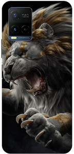 ADZIRE Back Cover for vivo Y21, V2149, ANGRY, LION, SHER - ADZIRE ...