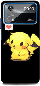 INTELLIZE Back Cover for POCO X4 Pro 5G PIKACHU, POKEMON, GAME, CARTOON ...