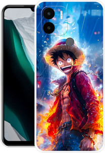 ORBIQE Back Cover for Redmi A1+ LUFFY ONE PIECE, LUFFY, ANIME, MONKEY D ...