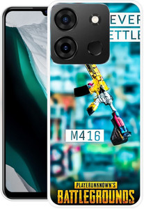 Indus Back Cover for Infinix SMART 7, Pubg, BGMI, M416, Gun, Skin, AKM ...