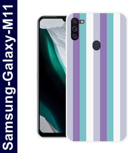 artocus Back Cover for Samsung galaxy M11 Rainbow printed back cover ...