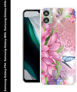 DEVLIYACASE Back Cover for Samsung Galaxy F04, M04, A04e , BUTTERFLY ...