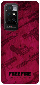 ADZIRE Back Cover for REDMI 10 Prime, 21061119BI, FREEFIRE, GAME ...