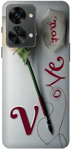 play fast Back Cover for OnePlus Nord 2T 5G, CPH2401 V, NAME, LETTER ...