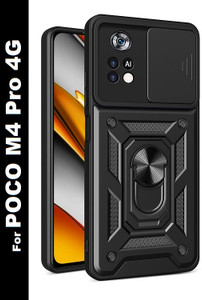 Moshking Back Cover for Poco M4 Pro 4G, 360° Protection | Rotate Ring ...