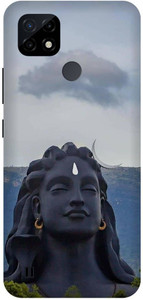 DIKRO Back Cover for realme C21, RMX3201, ADIYOGI, SHIVA, STATUE, SHIV ...