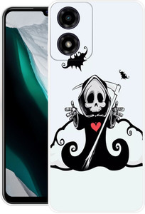 GRAFIQE Back Cover for MOTOROLA G04 DEATH, CUTE, MASCOT, SKULL, SPOOKY ...
