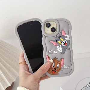 COVERLY Protective Case for Xiaomi 14, Xiaomi 14 Cute Tom and Jerry ...