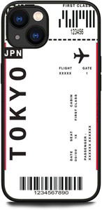 Phone Milaley.com Back Cover for APPLE iPhone 13 mini, BOARDING PASS ...