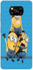 THE NARAYANA COLLECTIONS Back Cover for POCO X3-EMOJI,SMILE,CARTOON ...