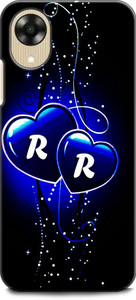 WallCraft Back Cover for OPPO A17K, CPH2471 R R, R LOVES R, R NAME ...