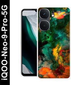 JSSIS Back Cover for IQOO Neo 9 Pro 5G , BLACK, WHITE , RAINBOW ...