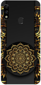 Rockyard Back Cover for Infinix Hot 7, X625C, GOLDEN, BLACK, MANDALA ...
