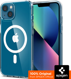Spigen Ultra Hybrid Mag Back Cover for Apple iPhone 13 - Spigen ...