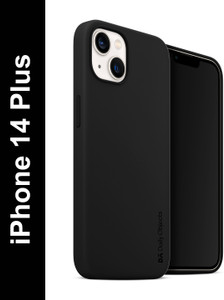 DailyObjects Black Flekt Silicone Back Cover for Apple iPhone 14 Plus ...