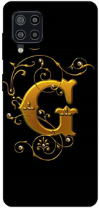 Indus Back Cover for Samsung Galaxy F22 4G- G: NAME: LETTER: ALPHABET ...