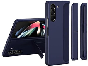 FIEUSCHE Back Cover for Galaxy Z Fold 4 Ultra Slim Stand and Pen ...