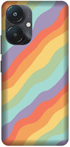 3D U PRINT Back Cover for Redmi 13C,23124RN87I,Color Gradient Rainbow ...