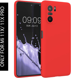 VONZEE Back Cover for Mi 11X/ Pro Liquid Silicone Case Rubber Bumper ...