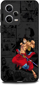 INDICRAFT Back Cover for POCO X5 5G (LUFFY, SMILE, ANIME, CARTOON ...