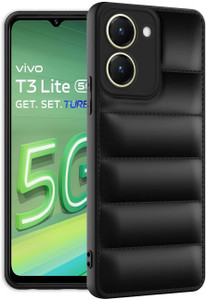 VAPRIF Back Cover for Vivo T3 Lite 5G, Puffer Protective | Camera Bump ...