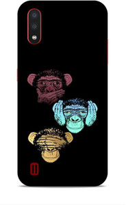 SILENCE Back Cover for (Three Colorful Monkey)Printed Mobile back case ...