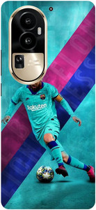 play fast Back Cover for OPPO Reno10 5G, CPH2531, LIONEL, MESSI ...