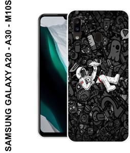 MOBECARE Back Cover for SAMSUNG GALAXY M10S SPACE MAN, UNIQUE, PATTERNS ...