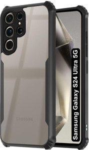 VAPRIF Back Cover for Samsung Galaxy S24 Ultra 5G, Transparent Hybrid ...