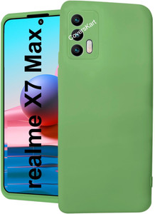 Coverskart Liquid Silicone Back Cover for Realme X7 Max, Silky-Soft ...