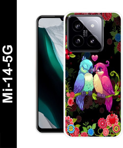 LUCKY MOBI.COM Back Cover for Mi 14 5G, BIRDS, NATURE, LOVE, COULURFULL ...