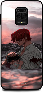 INTELLIZE Back Cover for POCO M2 Pro SHANKS, ONE PIECE CHARACTER, LUFFY ...