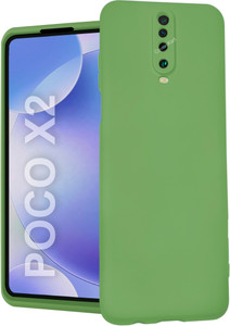 Coverskart Liquid Silicone Back Cover for POCO X2, Silky-Soft Touch ...