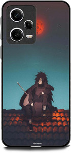 INDICRAFT Back Cover for POCO X5 5G (MADARA UCHIHA, ANIME, GIRL, NEON ...