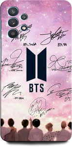 INTERWEY Back Cover for Samsung Galaxy M32 5G BTS, BTS ARMY, BTS LOGO ...
