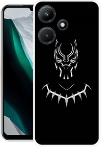 Indus Back Cover for Infinix HOT 30i, Black, Panther, Wakanda ...