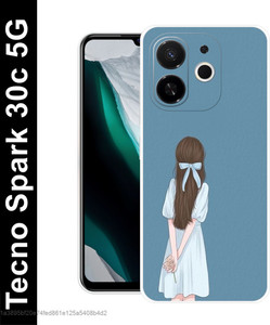 Fashion Crush Back Cover for Tecno Spark 30C 5G, GIRL, BEAUTIFUL ...