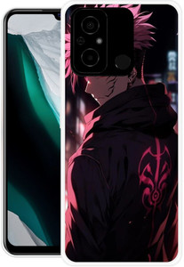 INTELLIZE Back Cover for Redmi 12C SAKUNA, ANIME, NARUTO, LOVE, JAPAN ...