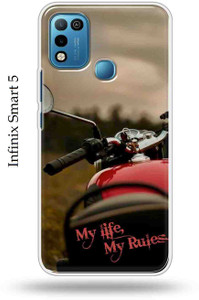 Pink City Back Cover for Infinix Smart 5, Infinix Hot 10 Play - Pink ...