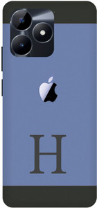 Indus Back Cover for Realme C53- APPLE: H: NAME: LETTER: ALPHABET ...