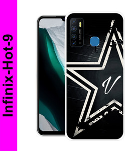 MD CASES ZONE Back Cover for Infinix Hot 9 V text, V alphabate, V logo ...