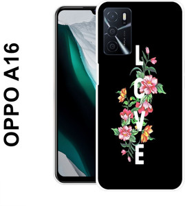 MOBECARE Back Cover for OPPO A16 LOVE, FLOWERS, UNIQUE, TRENDING, VALOR ...