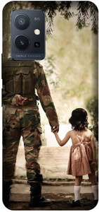 VS PRINT LINK Back Cover for VIVO Y75 (5G) , V2142 ,Army Pattern,indian ...