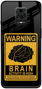 QRIOH Glass Back Cover for Redmi Note 9 Pro Max - QRIOH : Flipkart.com